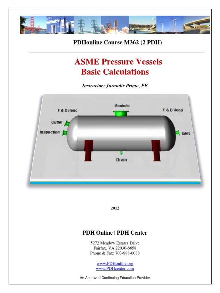 ASME Pressure Vessels | Pipe (Fluid Conveyance) | Sphere