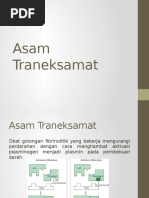 Dosis Dan Aturan Pakai Asam Traneksamat | PDF
