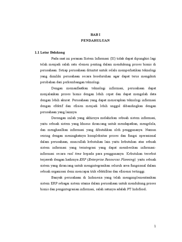 Erp - Isi | PDF