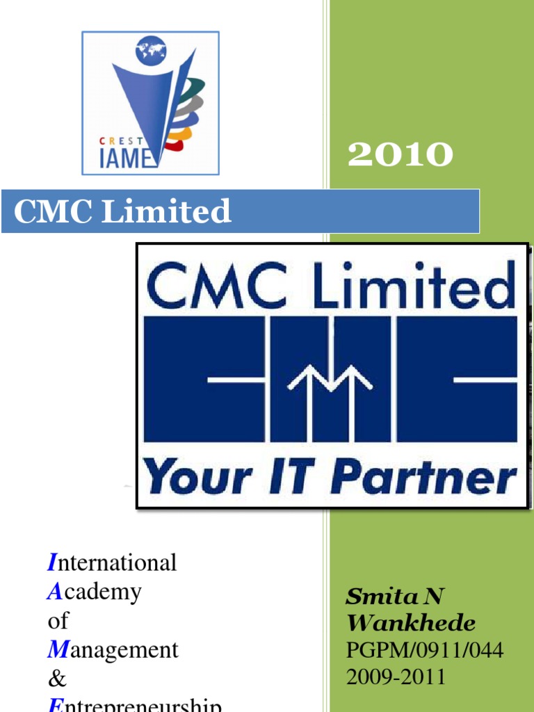 Company Profile at CMC Limited | PDF | Business | Economies
