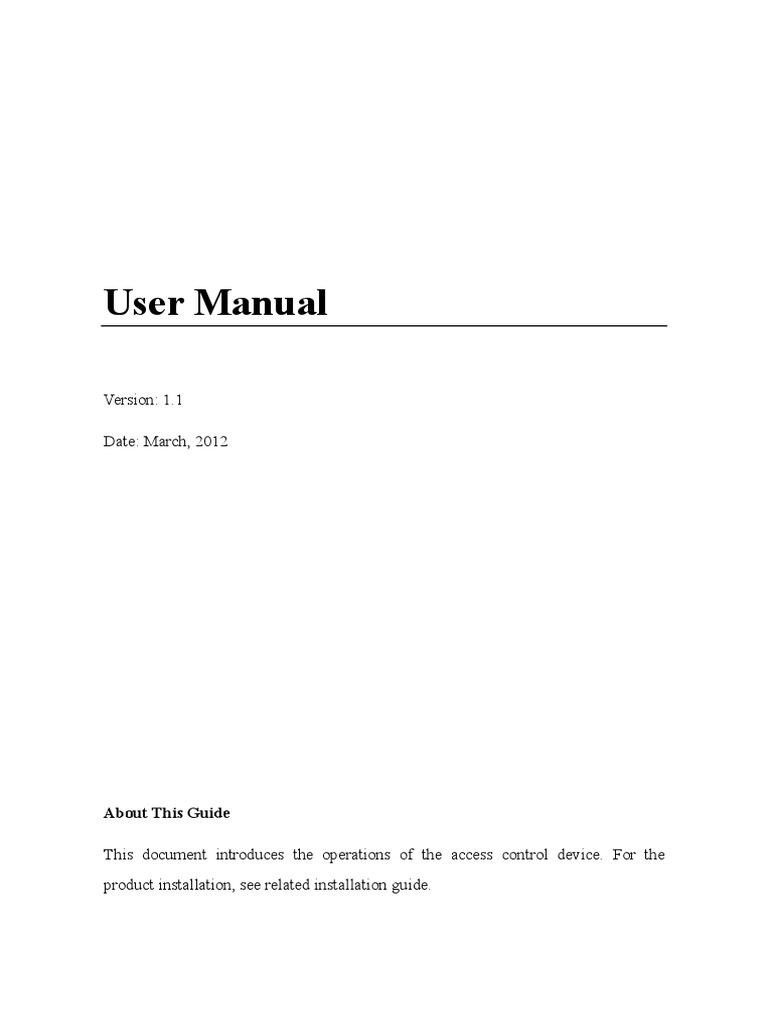 MA300 User Manual V1.1 | PDF | Computer Keyboard | Authentication