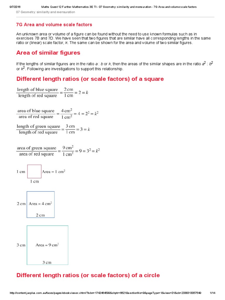 Maths Quest 12 Further Mathematics 3E TI - 07 Geometry - Similarity and ...
