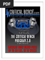 Power Lifting Matrix | PDF | Weight Training | Strength Training