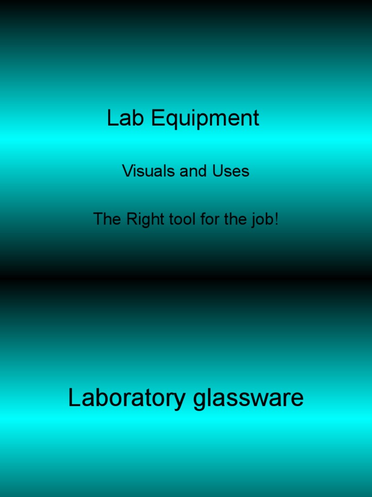 Lab Equipment Powerpoint 1 | PDF | Laboratories | Laboratory Equipment