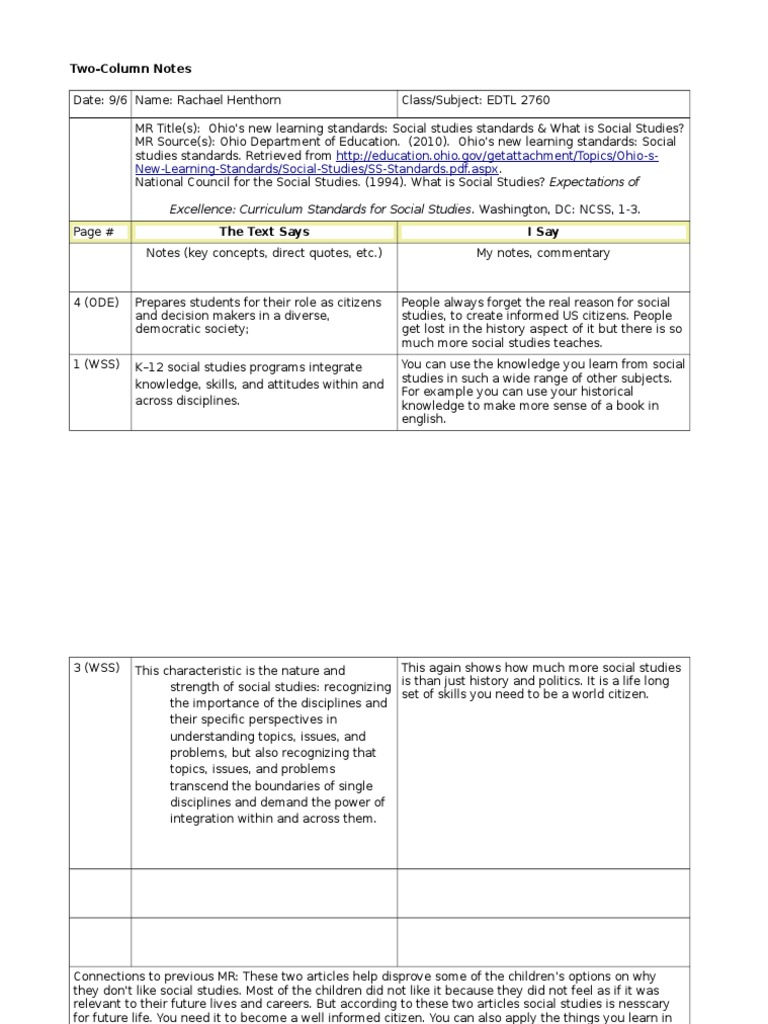 two-column-notes-new-learning-standards-social-studies-ss-standards