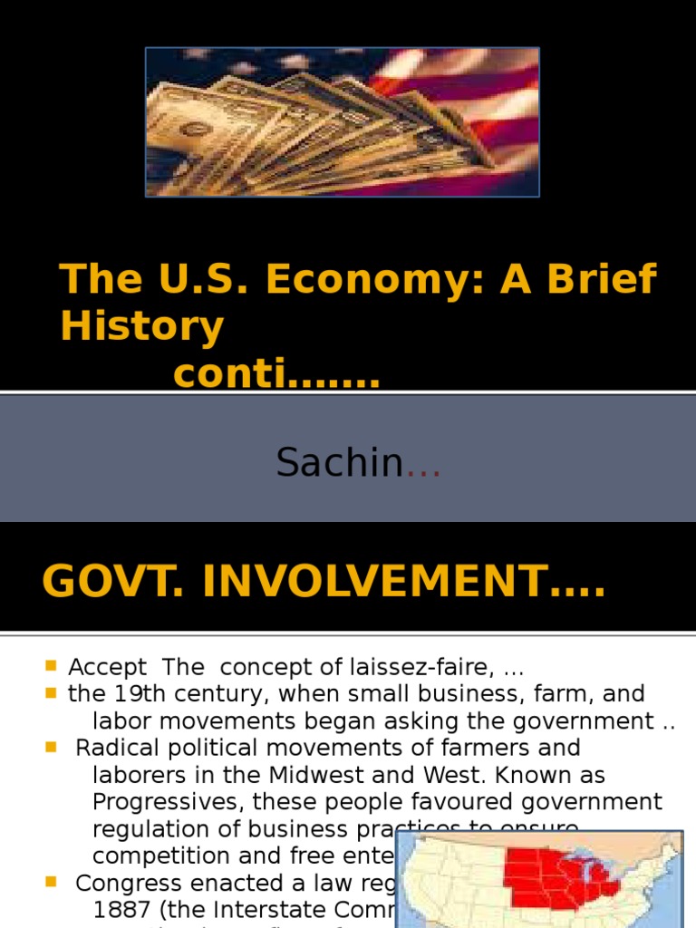 The U.S. Economy: A Brief History Conti .: Sachin | PDF | Inflation ...