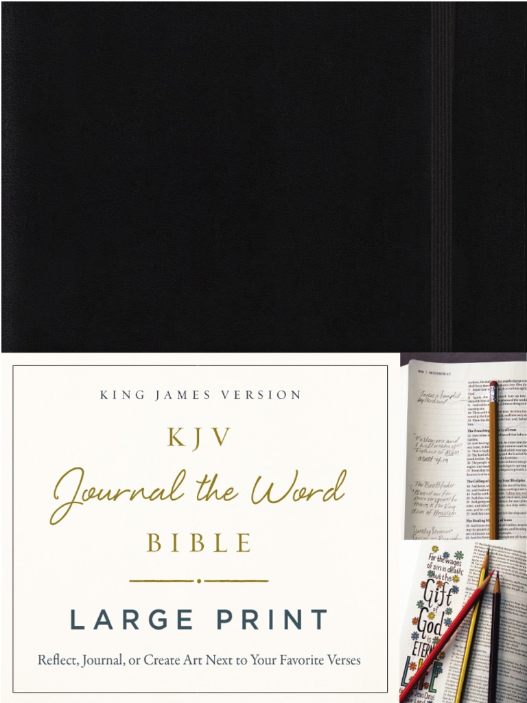 KJV Journal The Word Large Print | PDF | Eternal Life (Christianity ...
