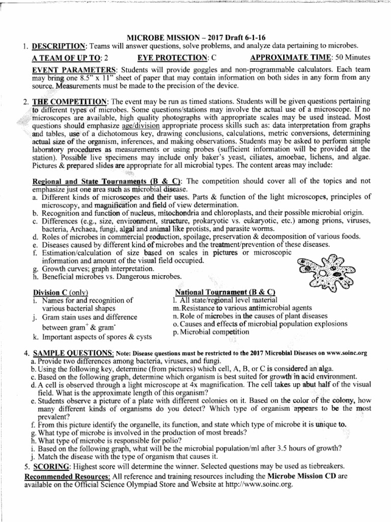 Microbe Mission | PDF