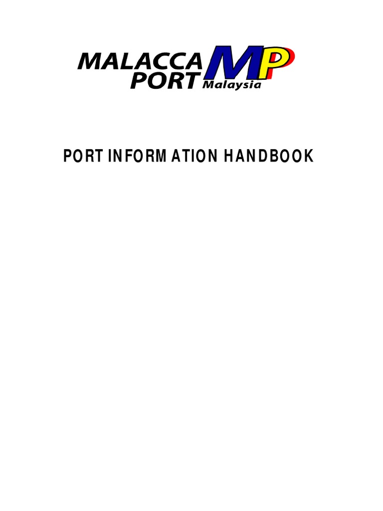 Malacca Port Information Handbook | PDF | Tonnage | Quarantine
