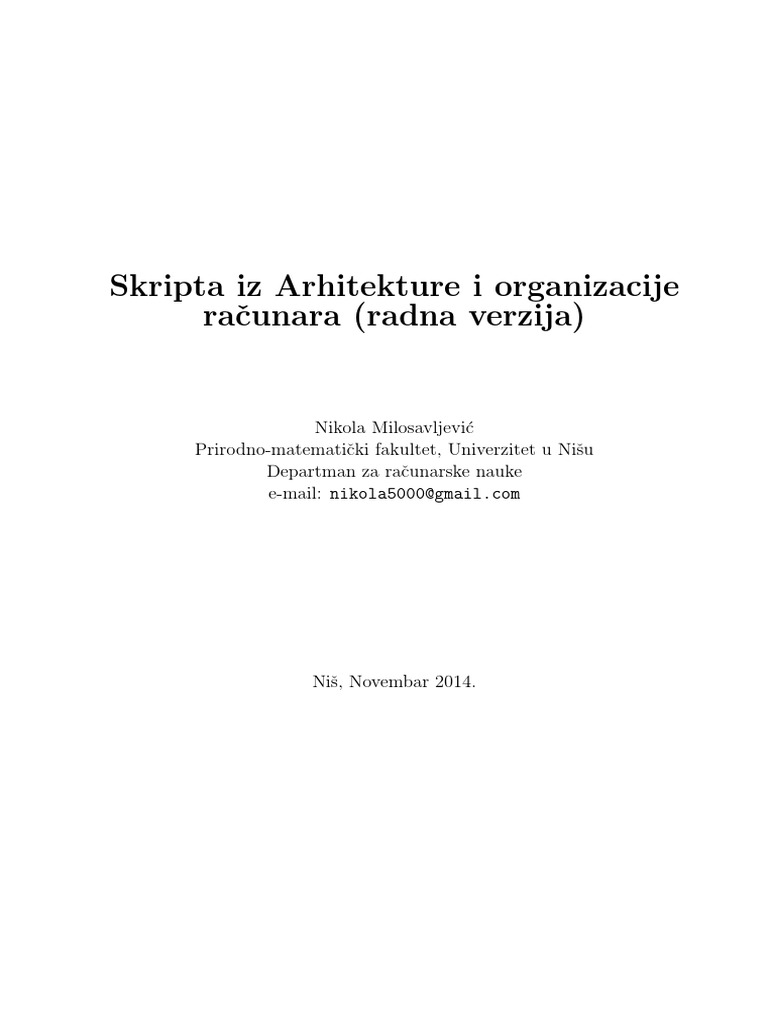 Skripta PDF | PDF