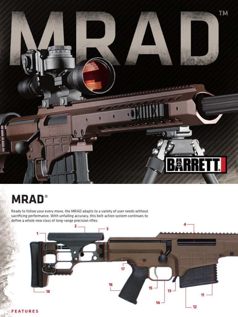 BARRETT 2013 - Product - Brochure PDF | PDF | Telescopic Sight | Rifle
