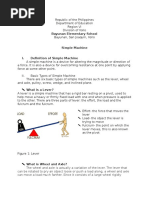Simple Machines Worksheet&Test | PDF