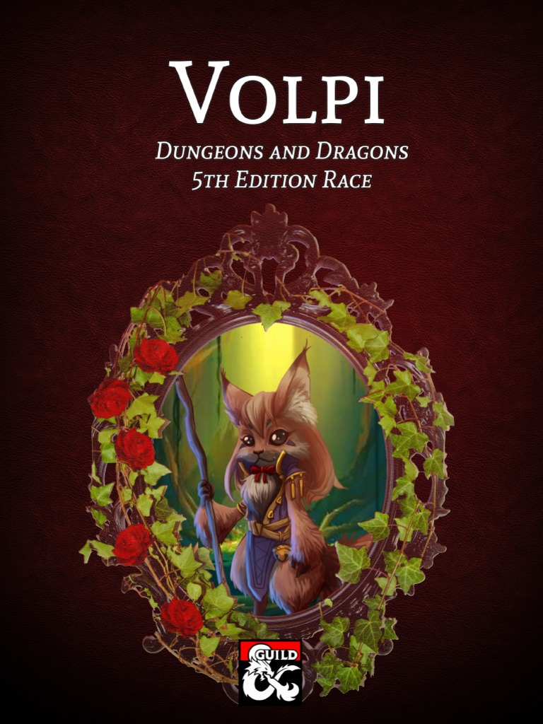 DungeonsAndDragons Race Volpi Print PDF | PDF | Dungeons & Dragons ...