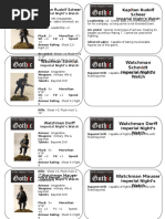 Godbound Character Sheets | PDF