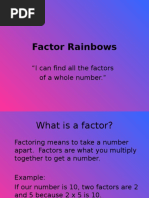 Rainbow Factors | PDF | Mathematics | Numbers