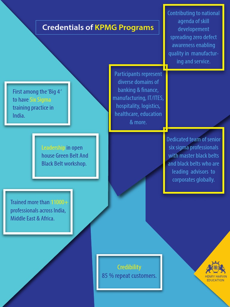 Credentials of KPMG Programs | PDF | Business | Finance & Money Management