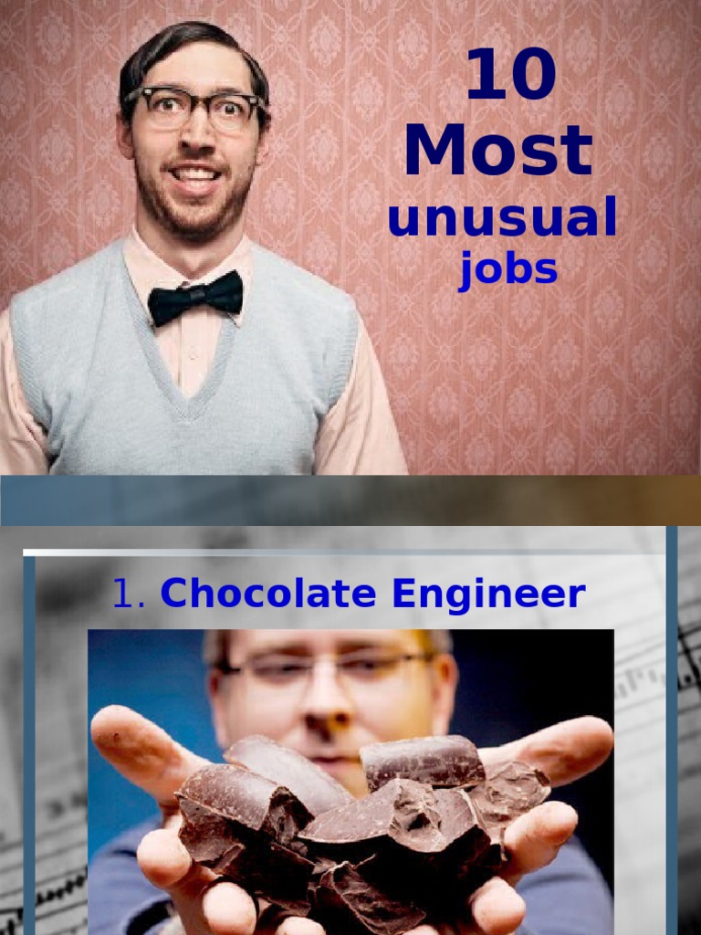 10 Most Unusual Jobs | PDF