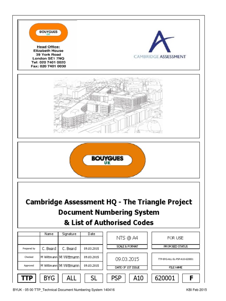 05 00 TTP_Technical Document Numbering System_F | Deep Foundation ...