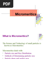 Micromeritics PPT Vijay Sharma | PDF | Particle Size Distribution | Adsorption