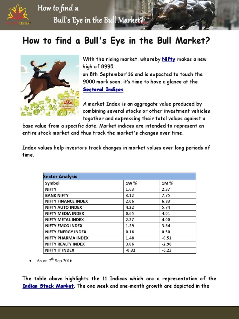 Index Study | PDF | Stock Market Index | Index (Economics)