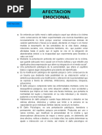 AFECTACIÓN PSICOLOGICA - Conceptos | PDF | Psique (psicología) | Violencia