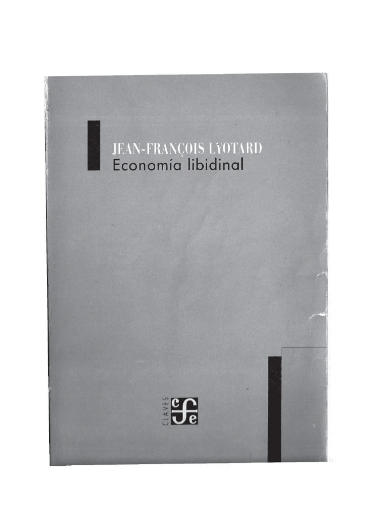 Economía Libidinal - Jean-François Lyotard | PDF