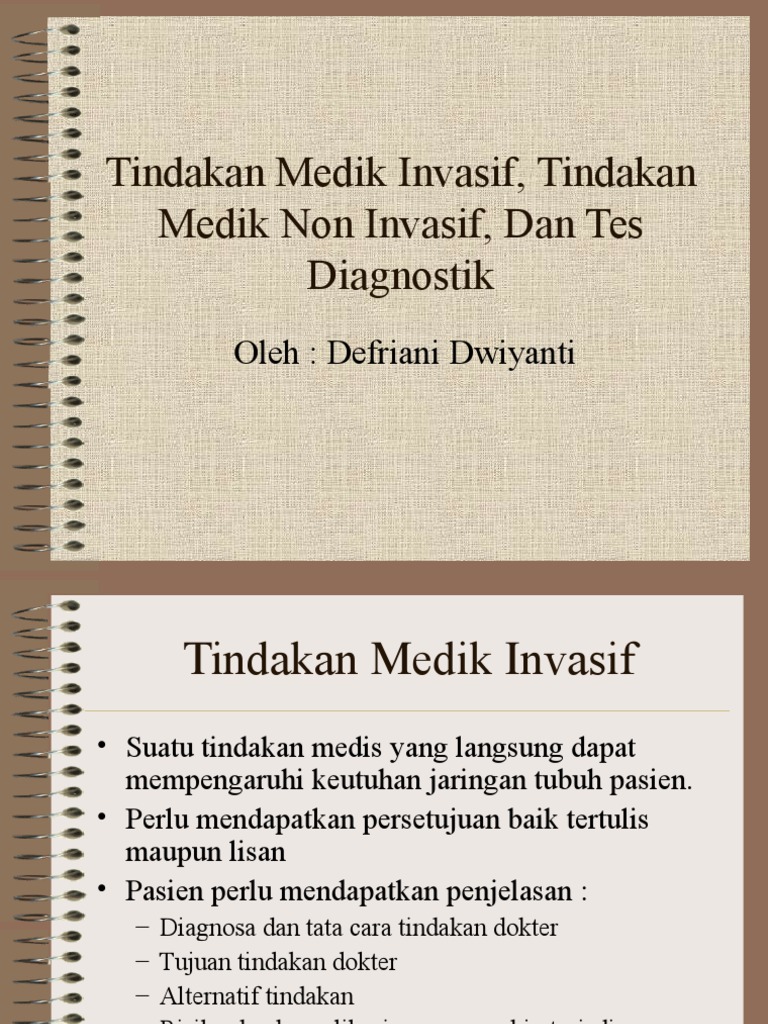 Tindakan Medik Invasif | PDF