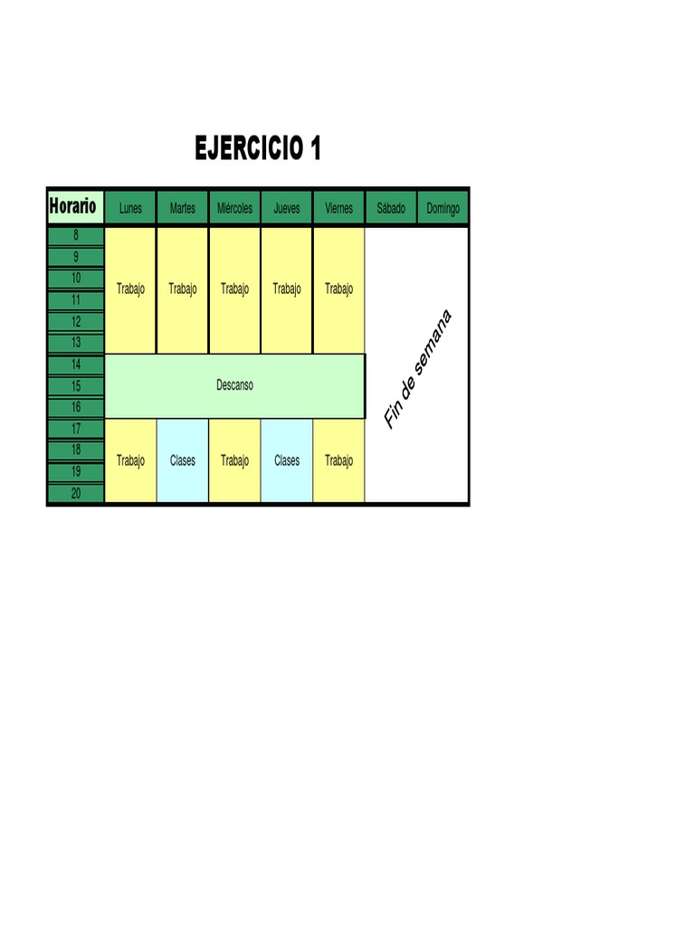 Ejercicios OFIMATICA TEMA 1 - Ejercicio1 | PDF