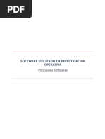 Informe sobre el Software LINDO | PDF | Programación lineal ...