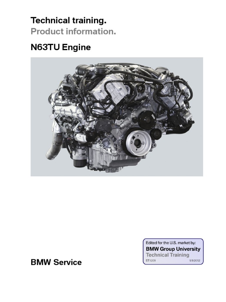 N63TU Engine | PDF | Rotating Machines | Systems Engineering