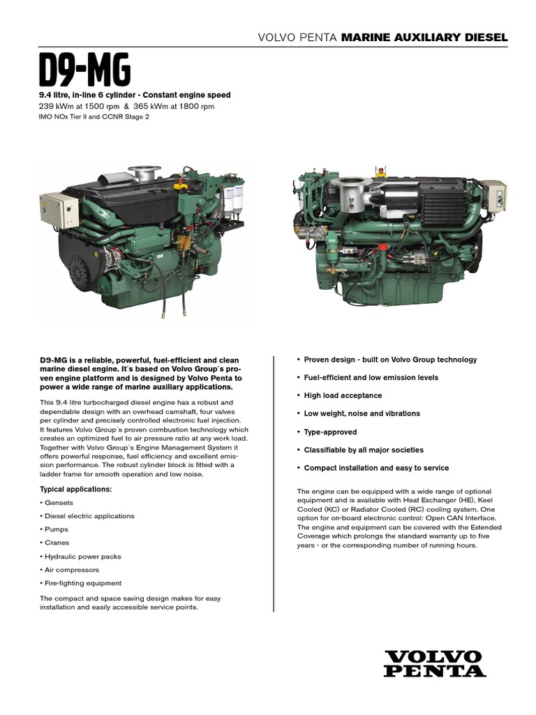 D9-mg AUX | PDF | Diesel Engine | Engines