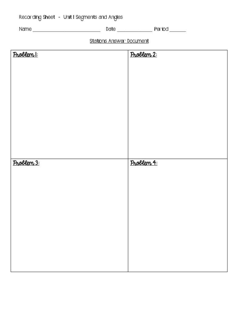 Unit 1 Activity | PDF