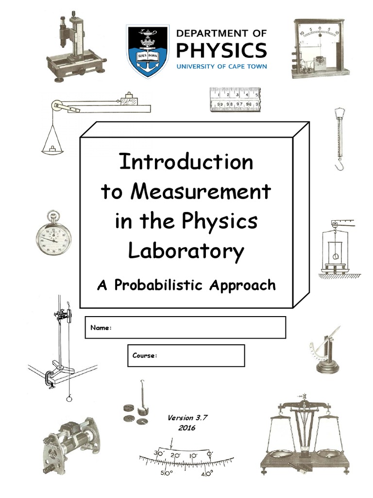 Physics Measurement Manual | PDF | Experiment | Weighing Scale