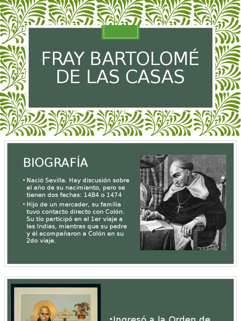 Fray Bartolomé de Las Casas