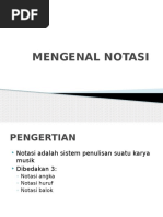 Menulis Partitur Not Angka | PDF
