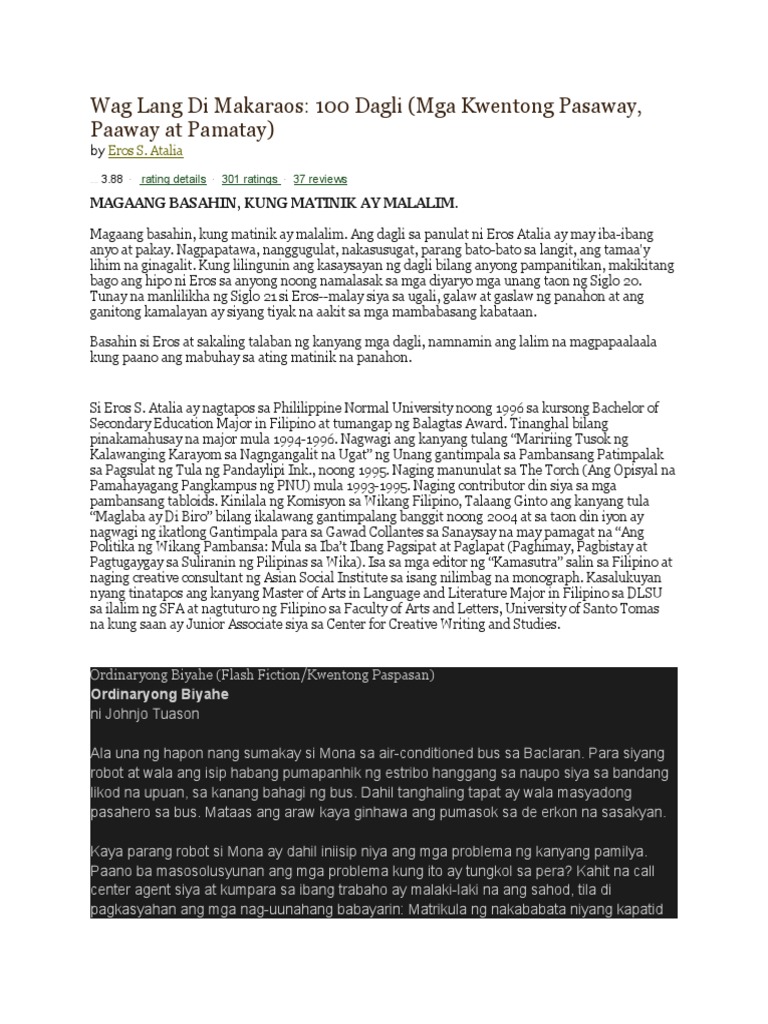 Kontemporaryong Dagli