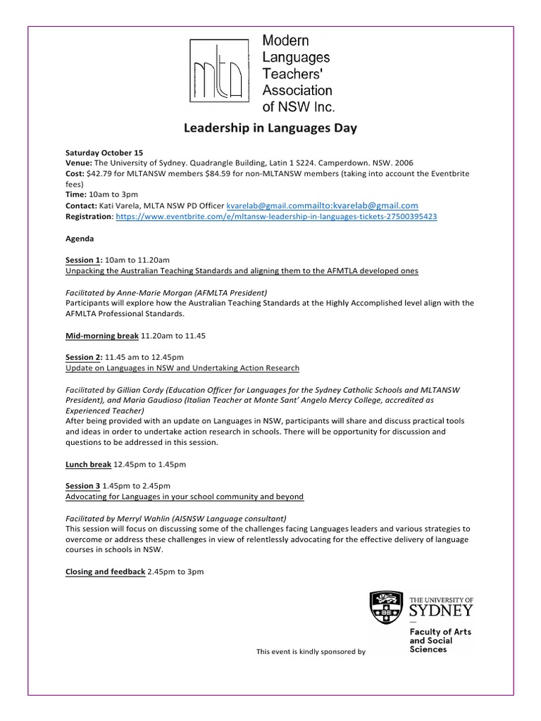 Leadership in Languages | PDF | Teachers | Leadership