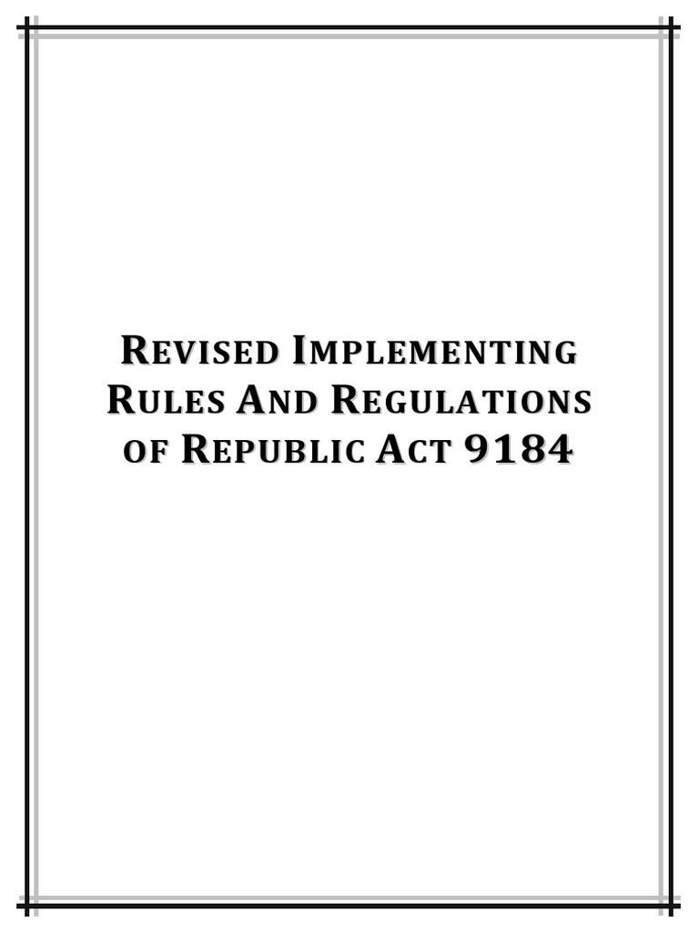 COA M2016-009 Annex 2 | PDF | Procurement | Construction Bidding