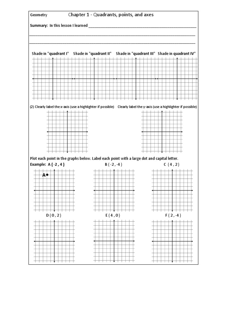 Day 1 Graphing Introduction Go | PDF