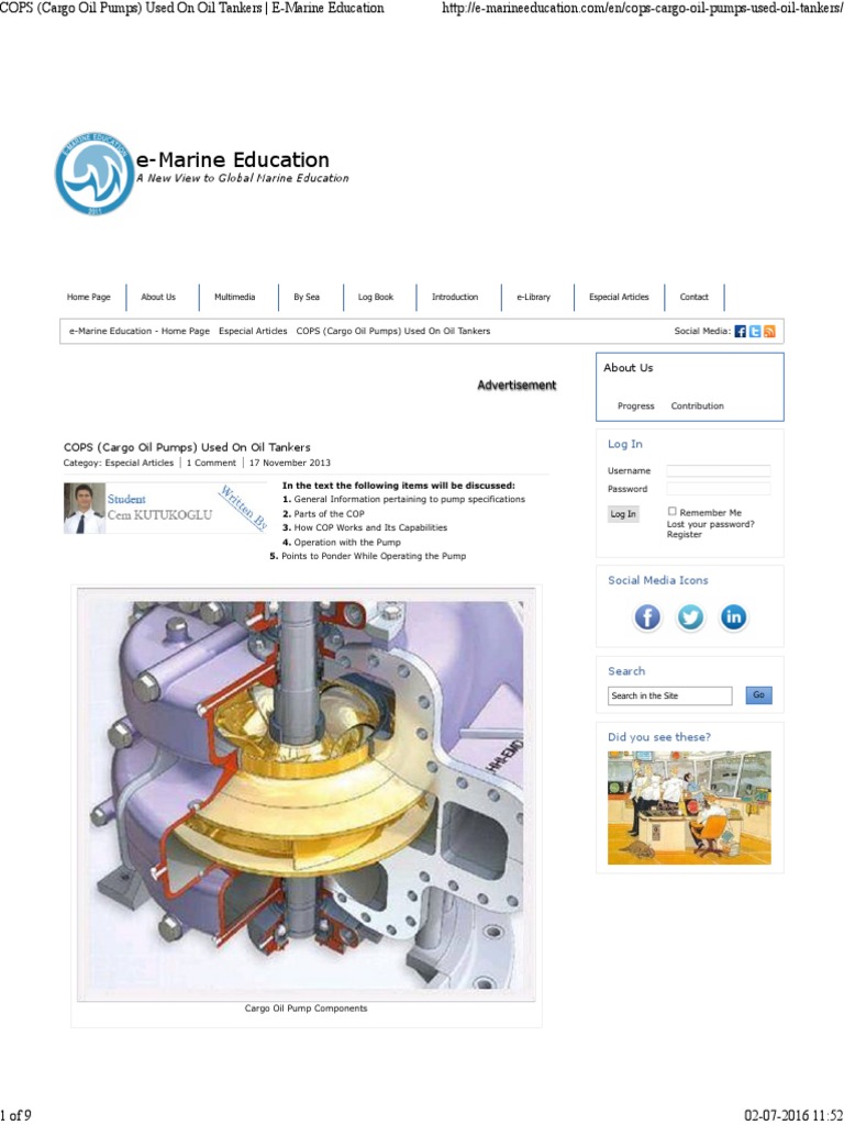 COPT Working | PDF | Pump | Valve