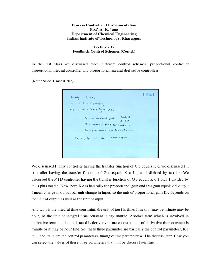 Lec17 PDF | PDF | Control Theory | Laplace Transform