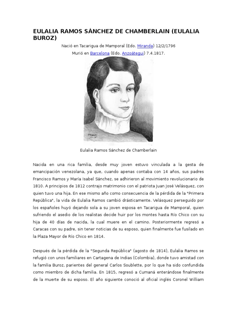Eulalia Ramos Sánchez de Chamberlain