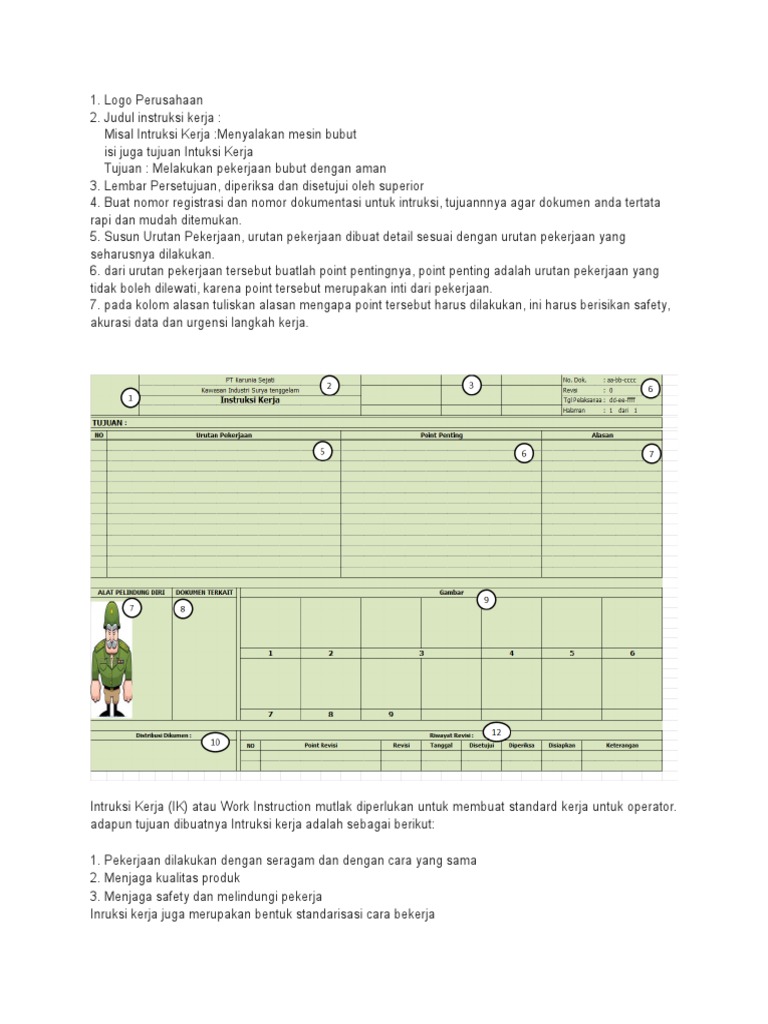 Pentingnya Instruksi Kerja (IK) | PDF | Karier & Perkembangan | Bisnis