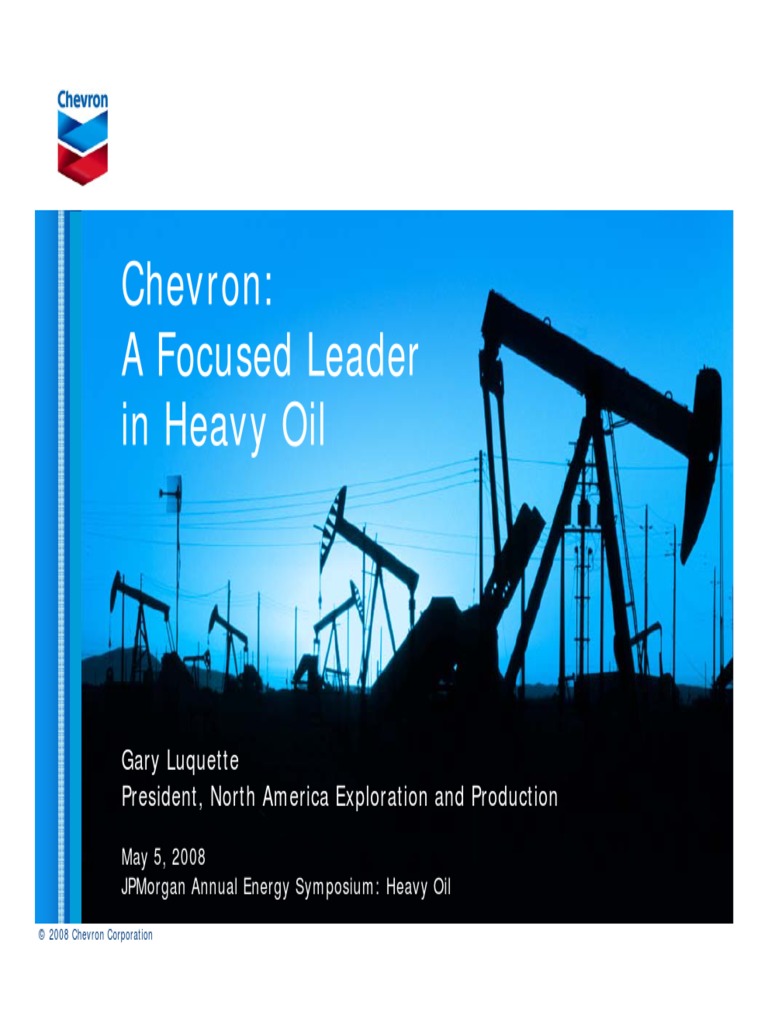 PDF | PDF | Chevron Corporation | Petroleum