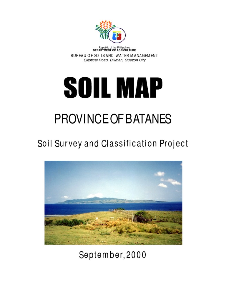 Soil Map of Batanes | PDF | Soil | Physical Geography