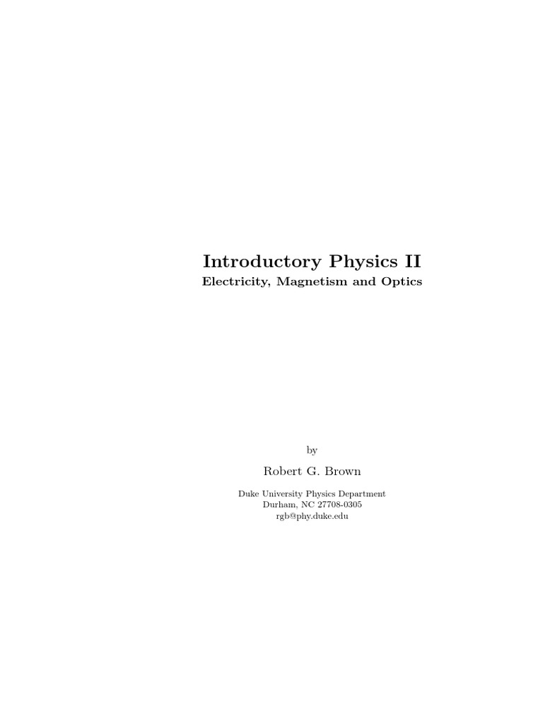 Brown Intro Physics 2.a4 | PDF