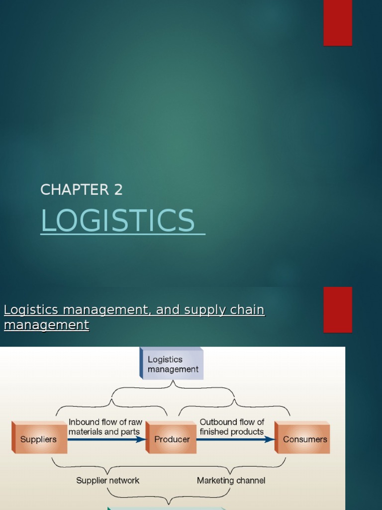 Topic No 2 Logistics | PDF | Logistics | Supply Chain