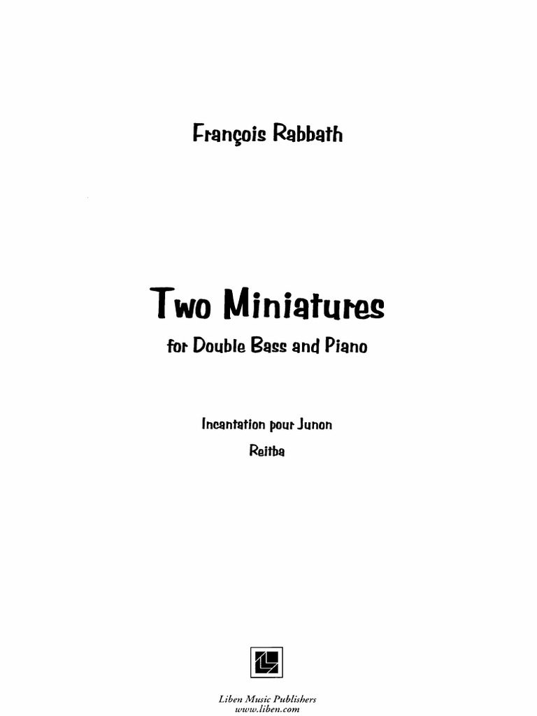 Rabbath - Two Miniatures | PDF