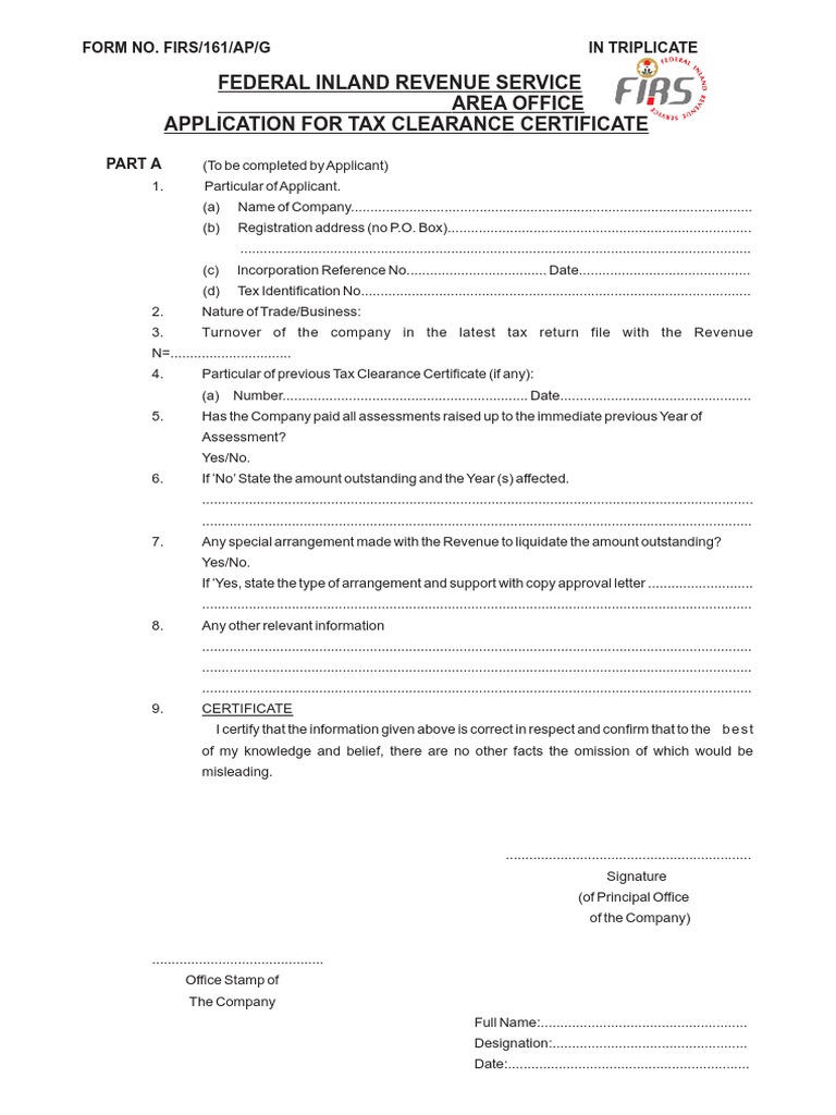 Firs Form 1 PDF | PDF | Sole Proprietorship | Value Added Tax