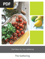 Doorknob Menu | PDF | Food And Drink | Cooking